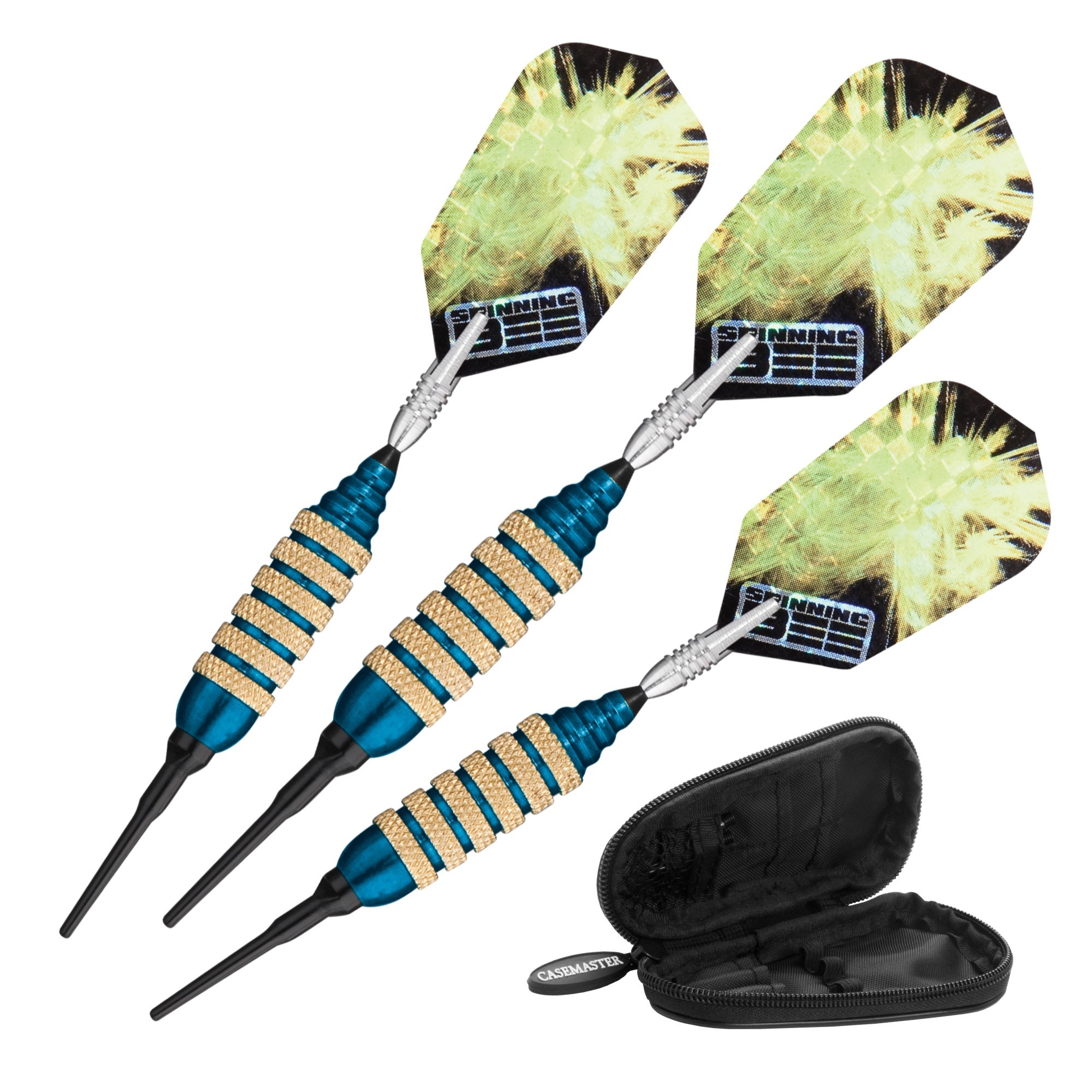 Viper Spinning Bee Blue Soft Tip Darts 16 Grams - Alkar Billiards Omaha ...